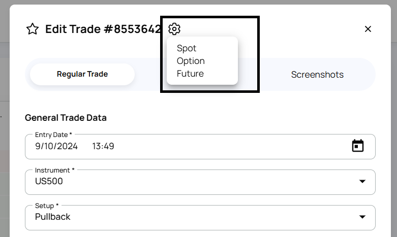 Edgewonk's October Feature Update